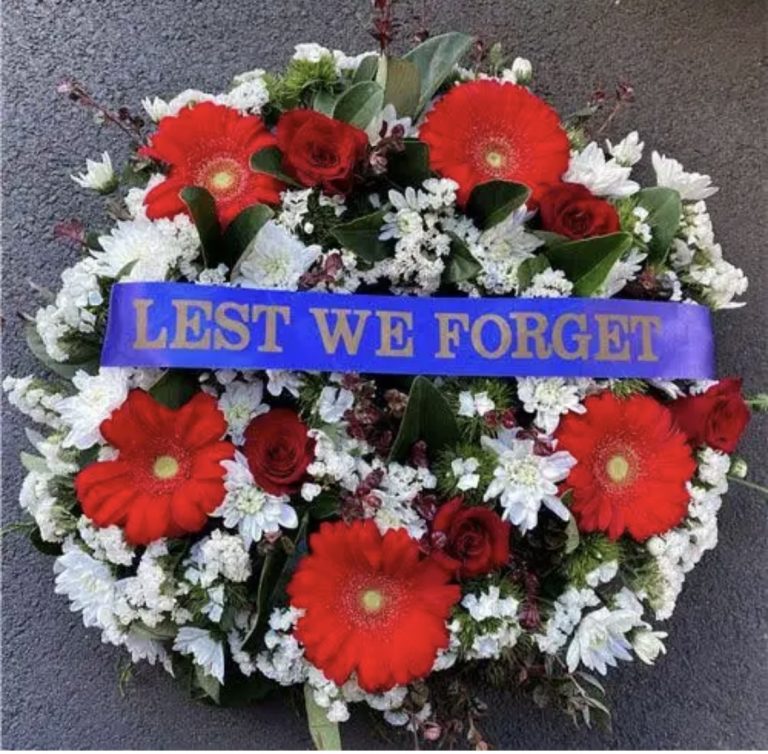 Remebrance wreath - The Flower Spot